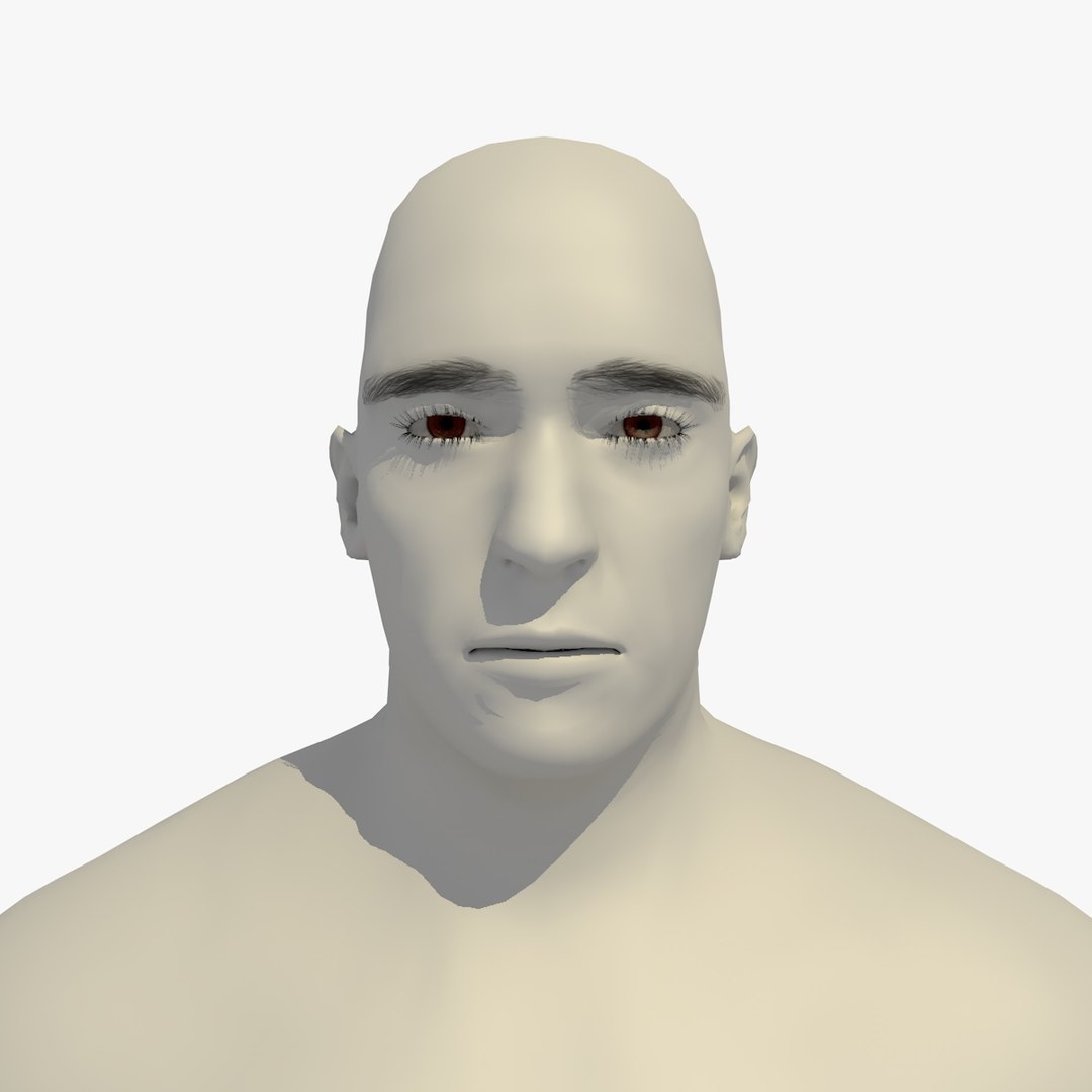 3d Model Realistic Base Mesh 45