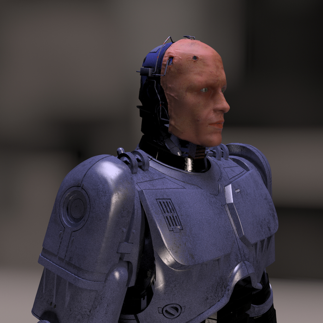 modelo 3d Robocop (Clásico) - TurboSquid 821661