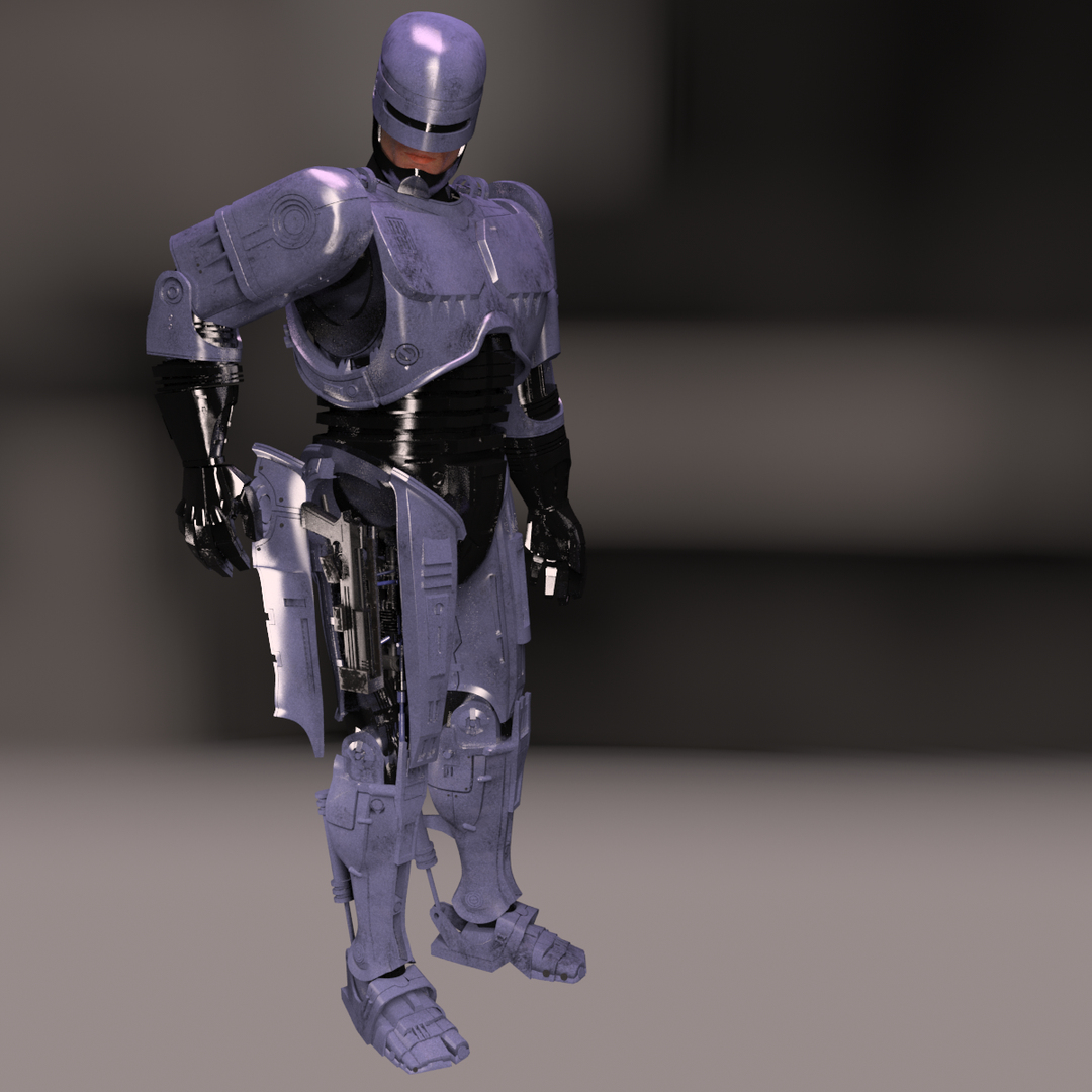 robocop classic 3d max