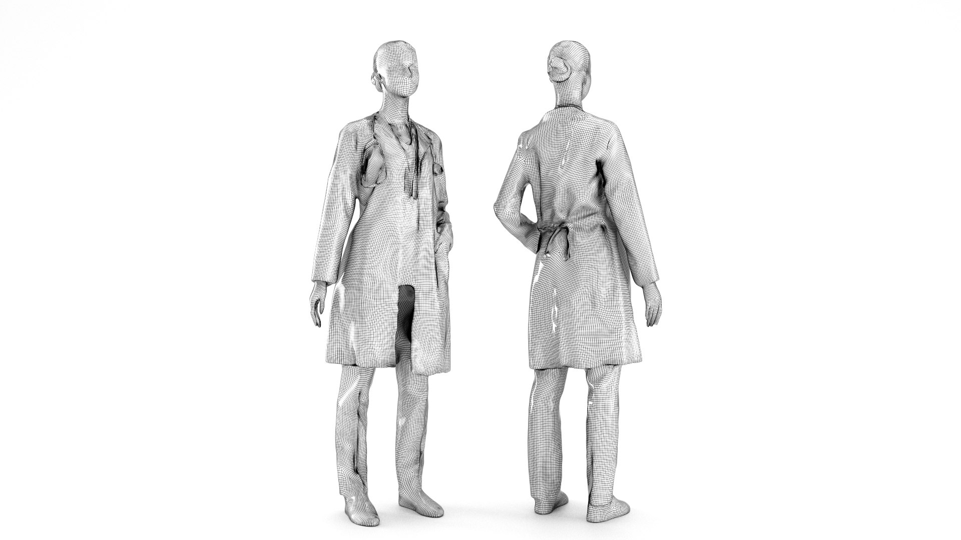 Photogrammetry Human Woman Character 3D - TurboSquid 1453957