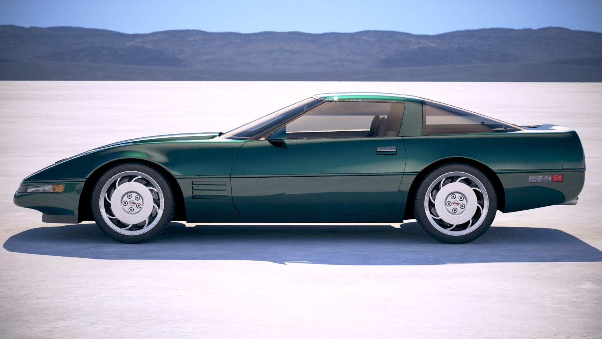 Chevrolet Corvette C4 3d Max