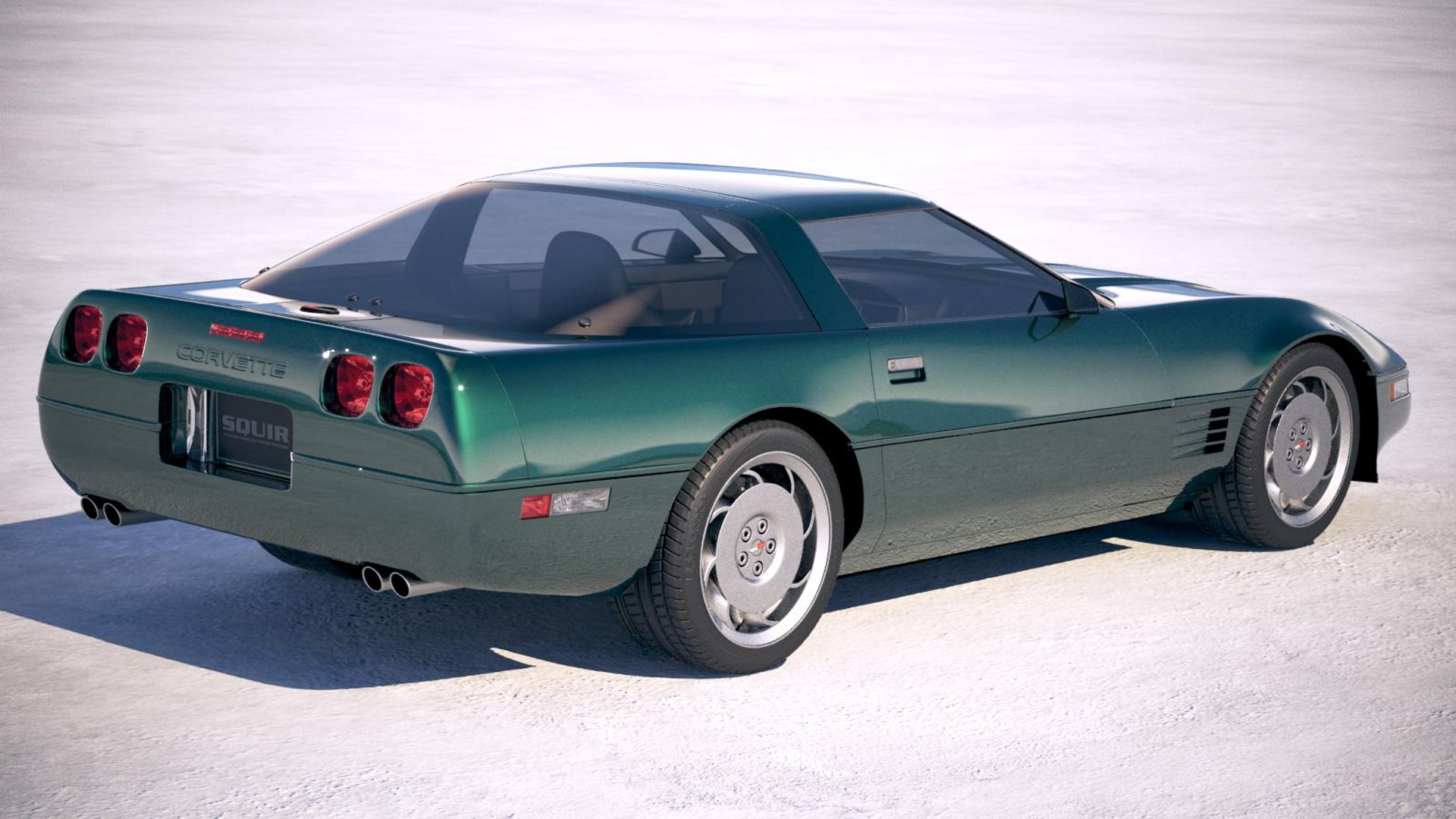 Chevrolet Corvette C4 3d Max