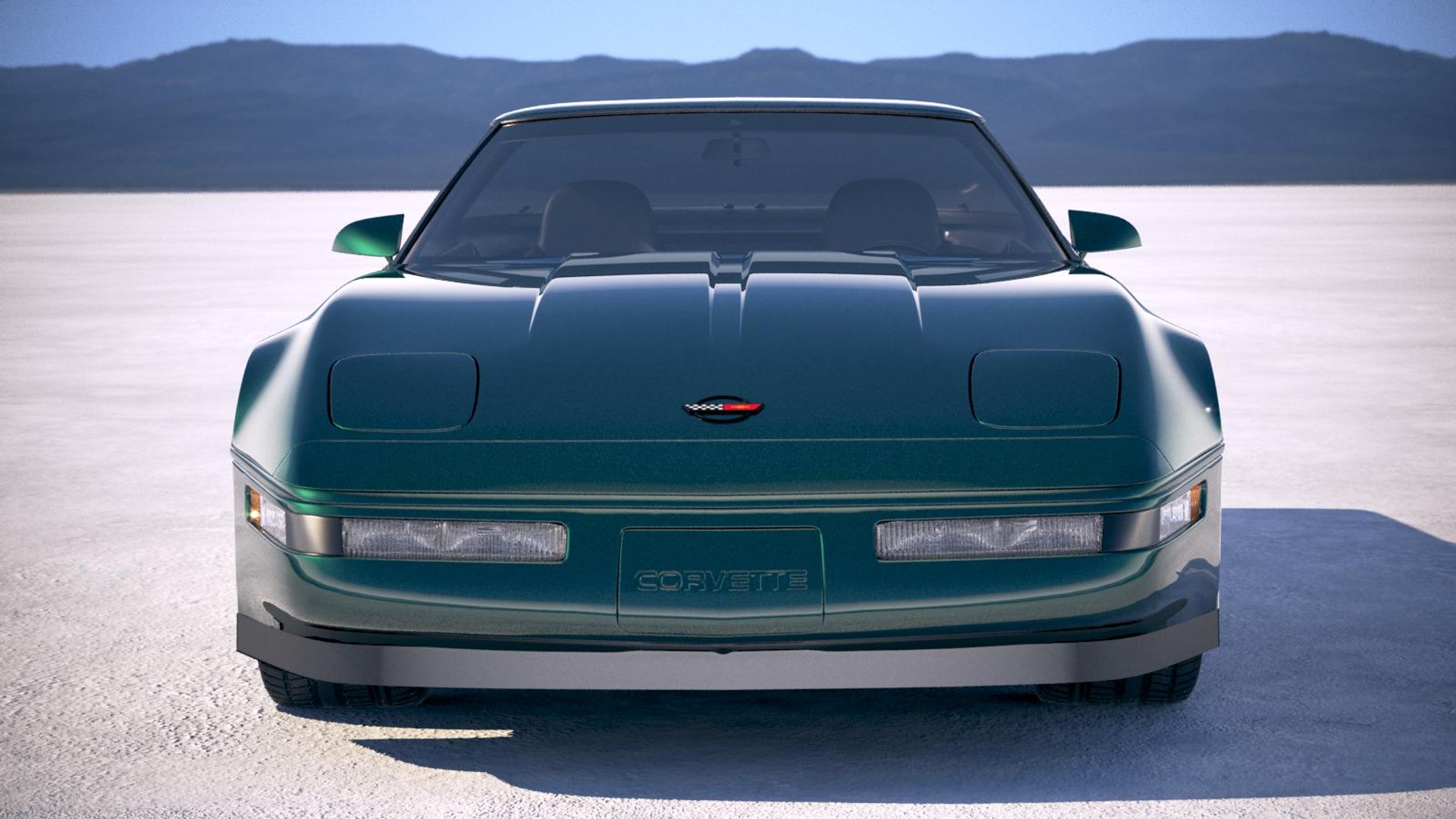 Chevrolet Corvette C4 3d Max