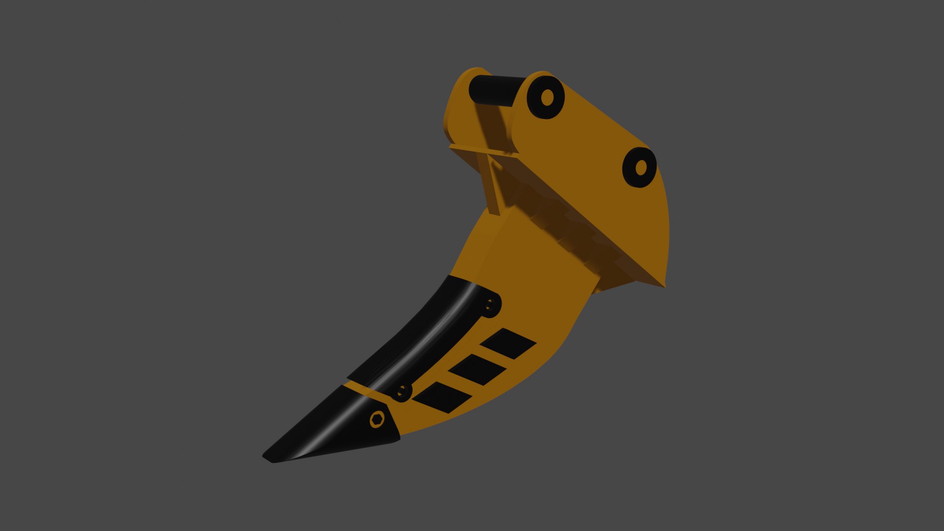 25t Excavator Ripper Model - TurboSquid 1900822