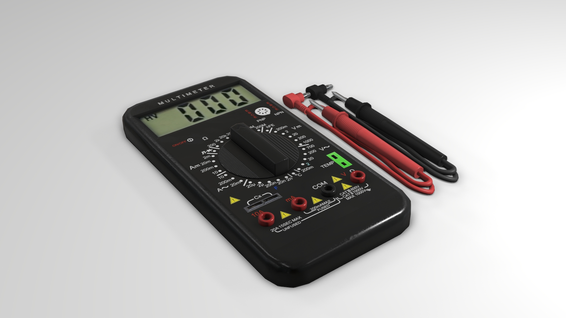 3D Model Multimeter - TurboSquid 1789226