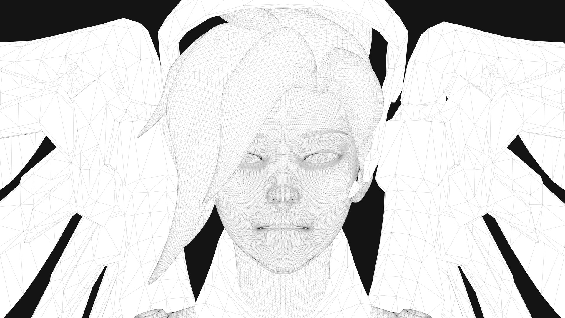 Mercy Overwatch Alembic 3D Model - TurboSquid 1331183