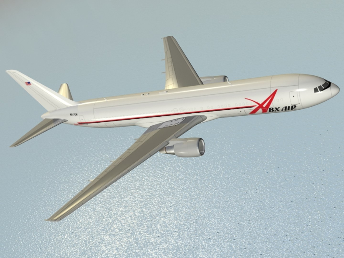 Boeing 767-300f Abx Air 3D Model - TurboSquid 1239911