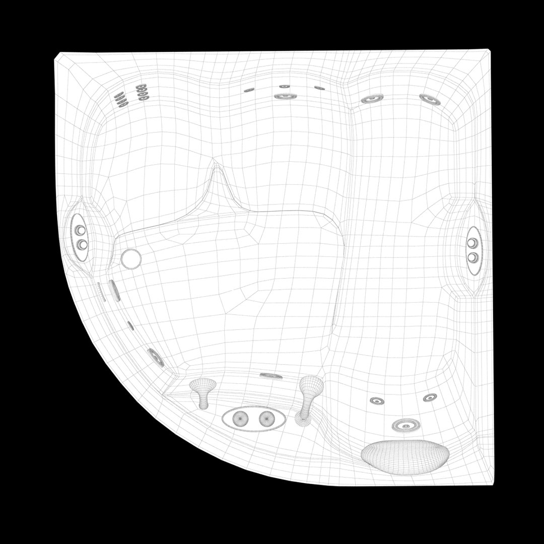 Jacuzzi Maxima 3d Model