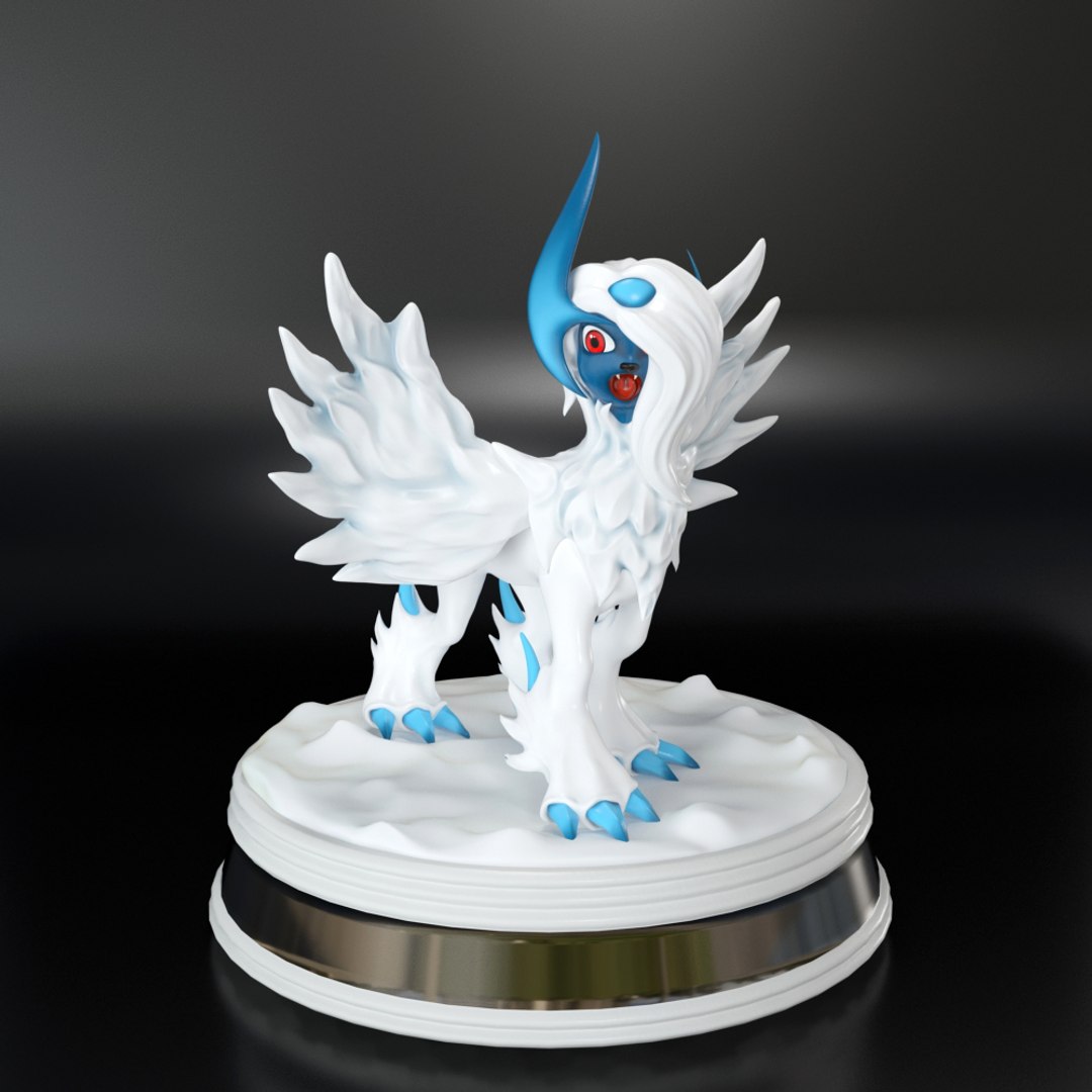 3D Model Hristmas Mega Absol Pokemon - TurboSquid 1221639