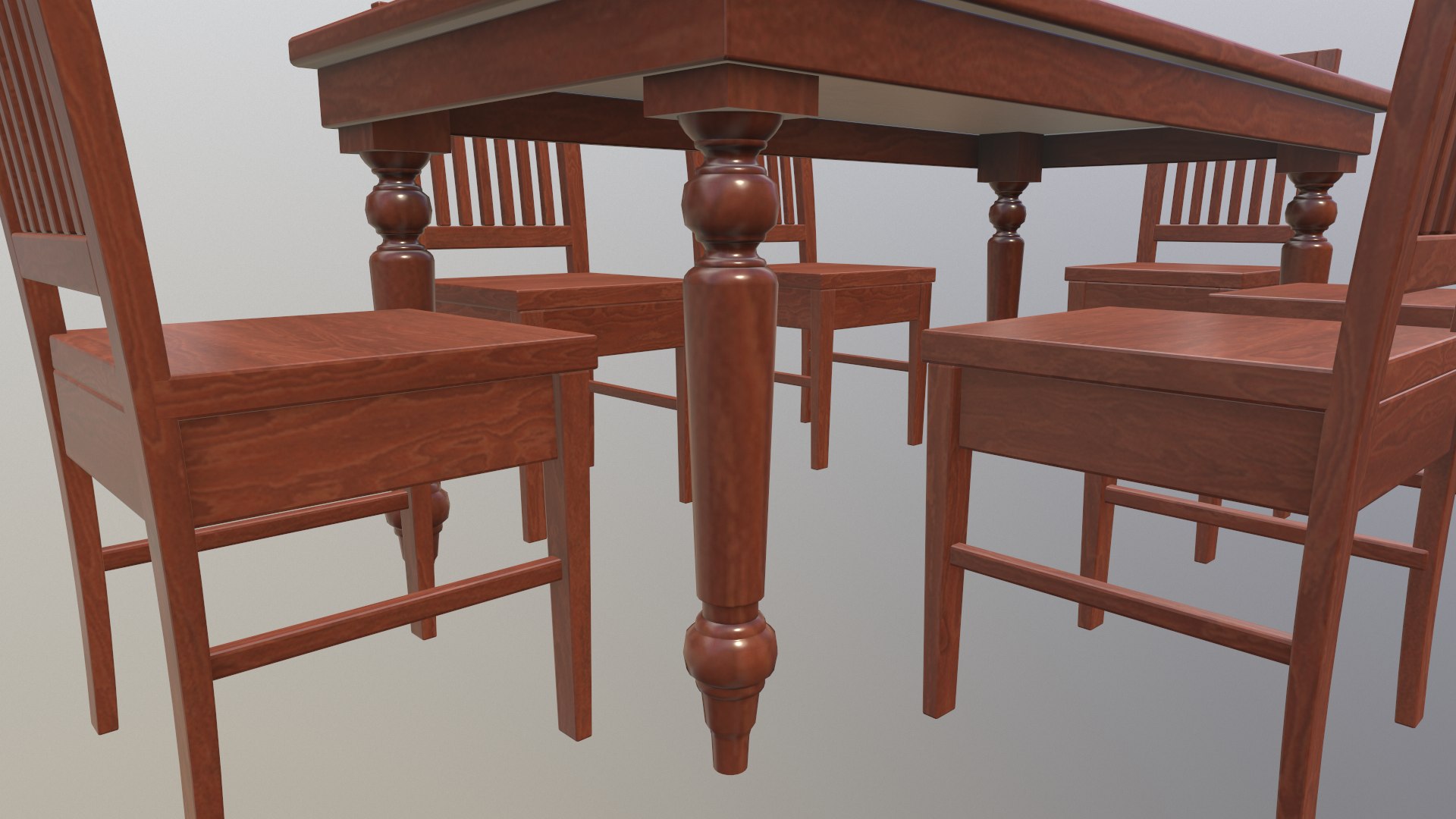 3D Chair Table - TurboSquid 1819064