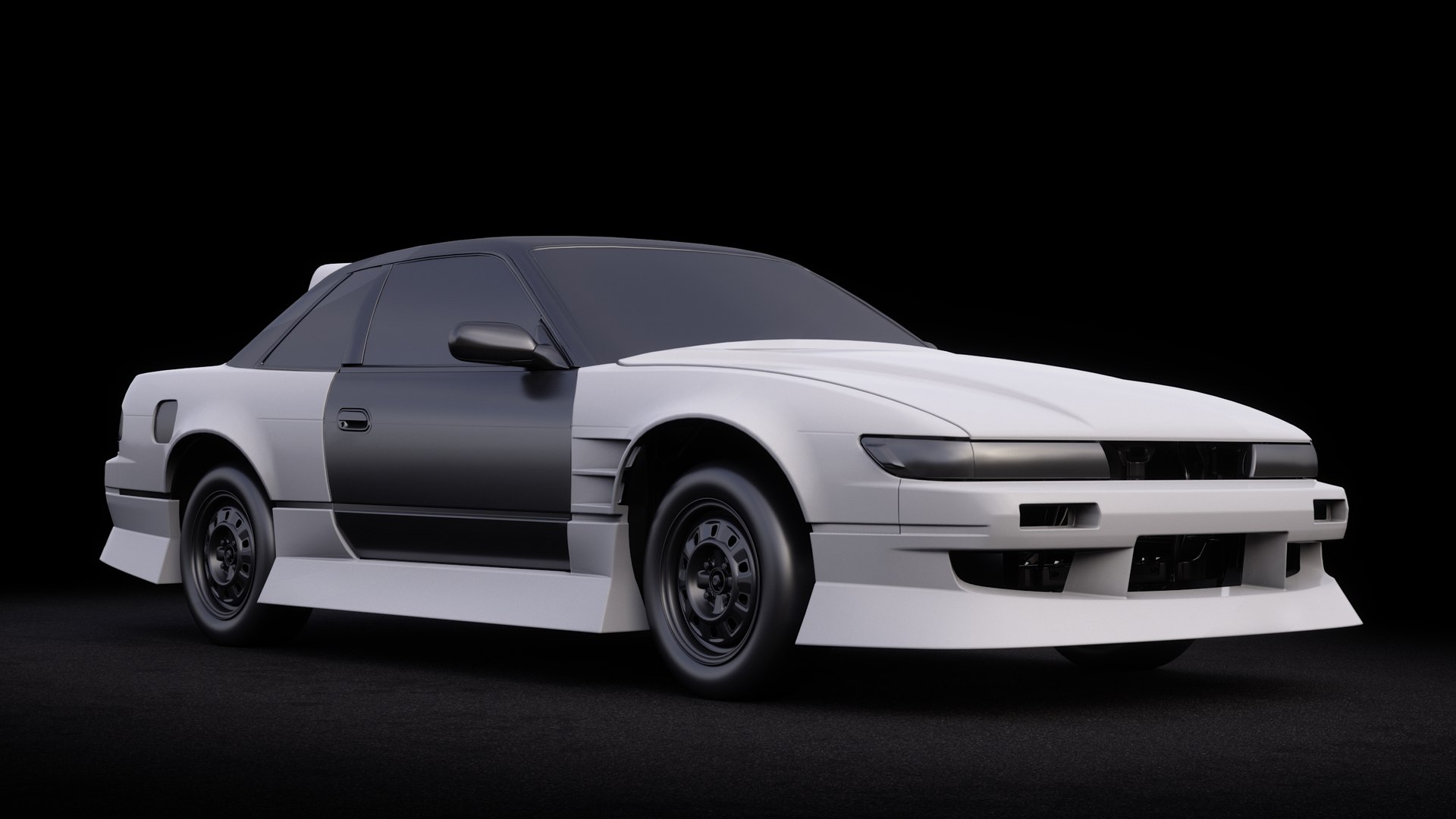 Nissan Silvia S13 Origin Labo Aggressive Line Body Kit Model ...