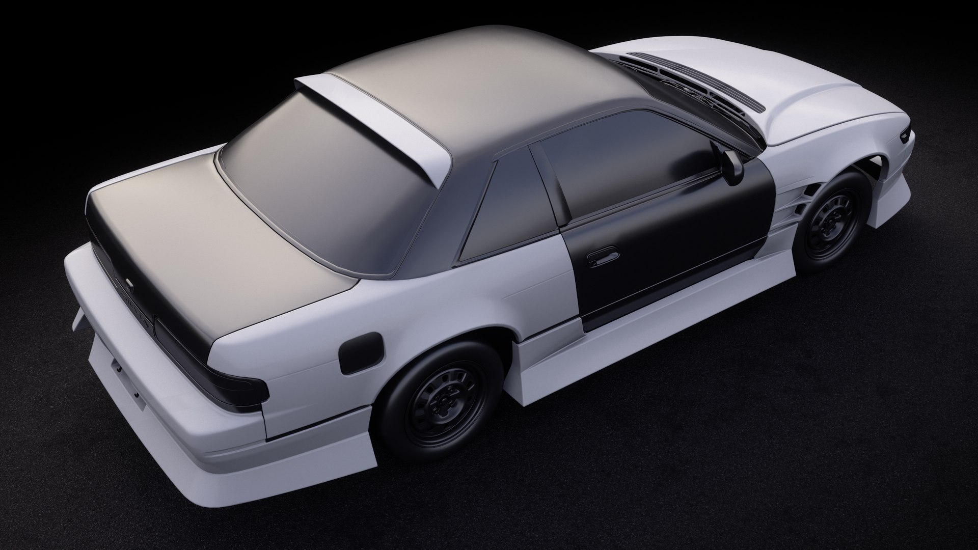 Nissan Silvia S13 Origin Labo Aggressive Line Body Kit Model ...