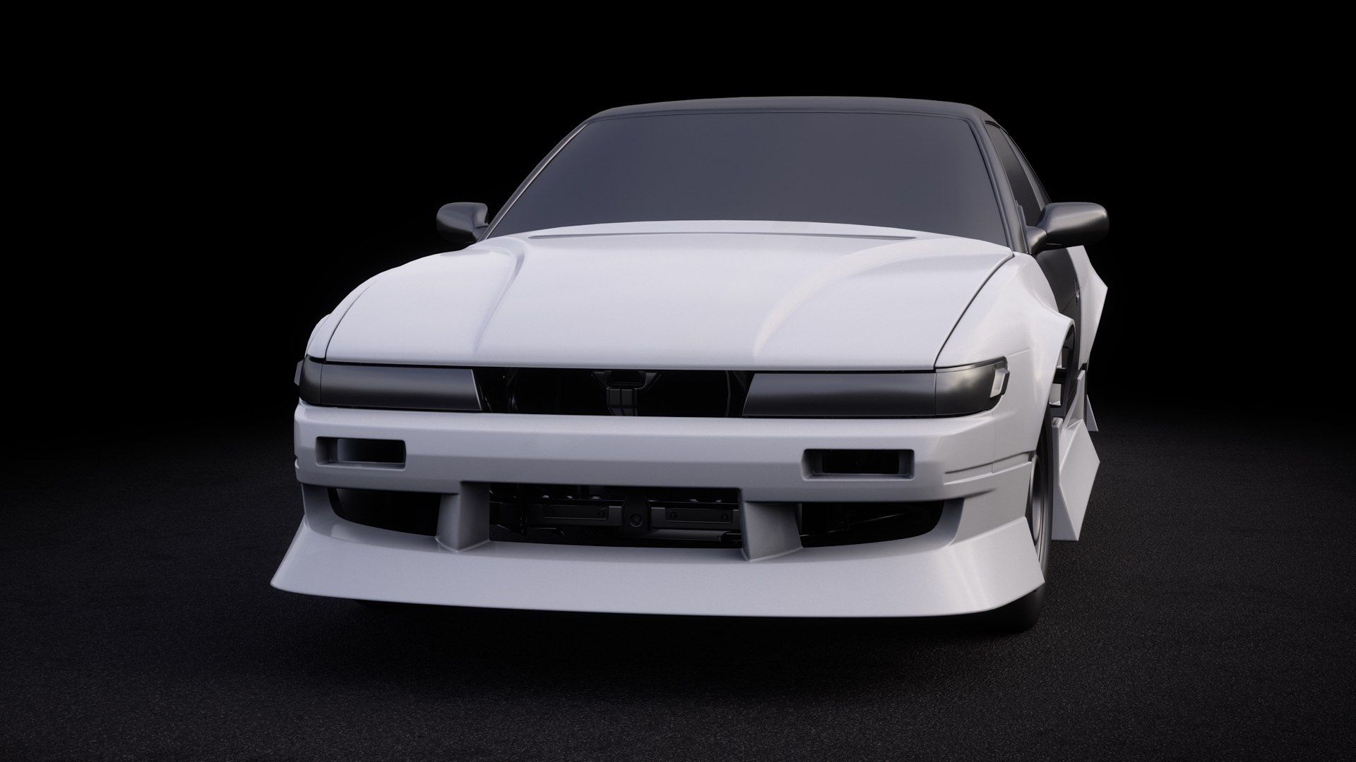 Nissan Silvia S13 Origin Labo Aggressive Line Body Kit Model ...