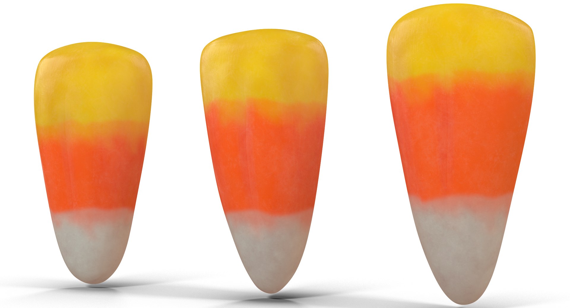 Candy Corn 3D - TurboSquid 1330929