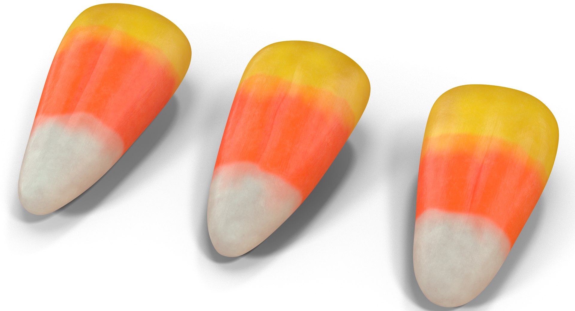 Candy Corn 3D - TurboSquid 1330929