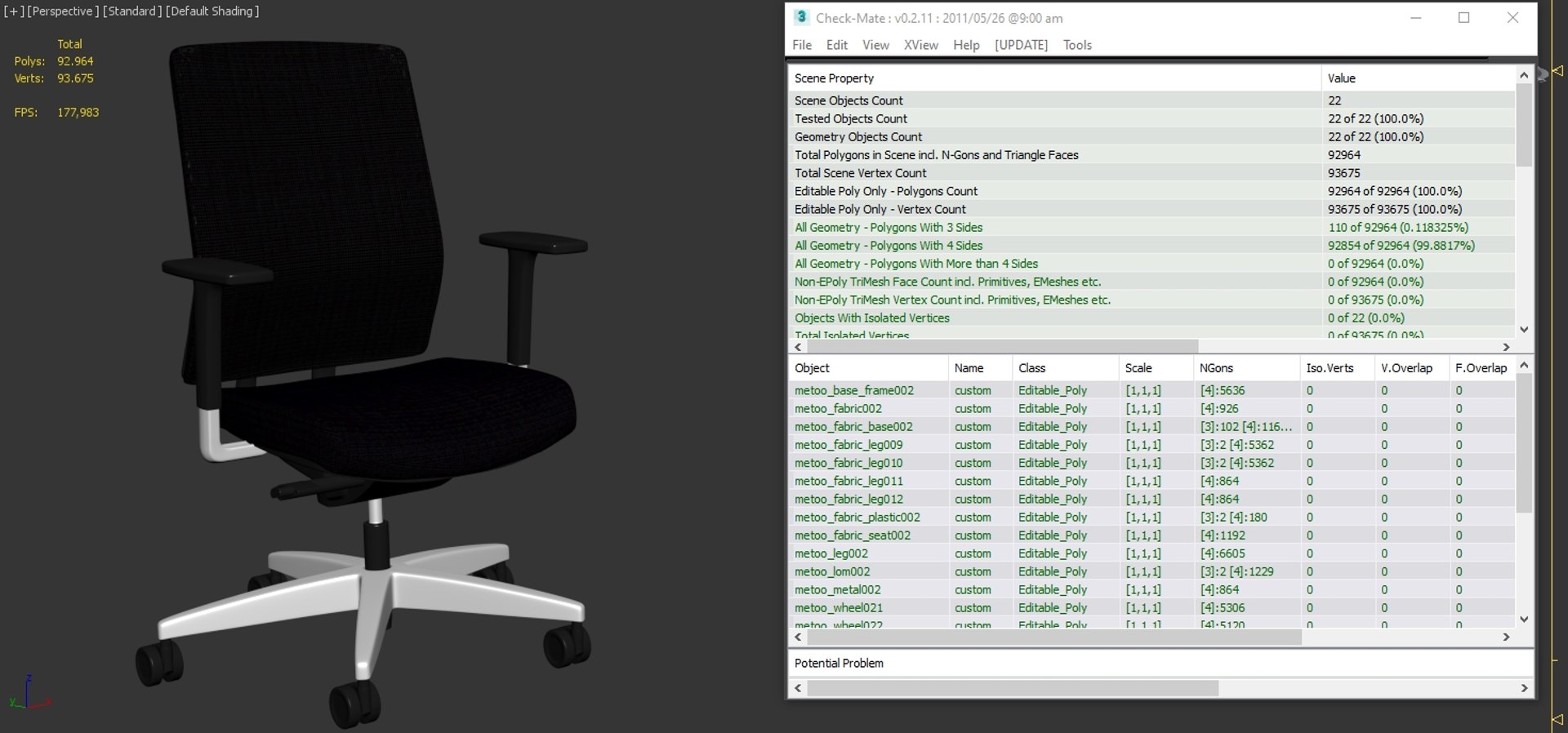 Nurus Chair 3D - TurboSquid 1680996