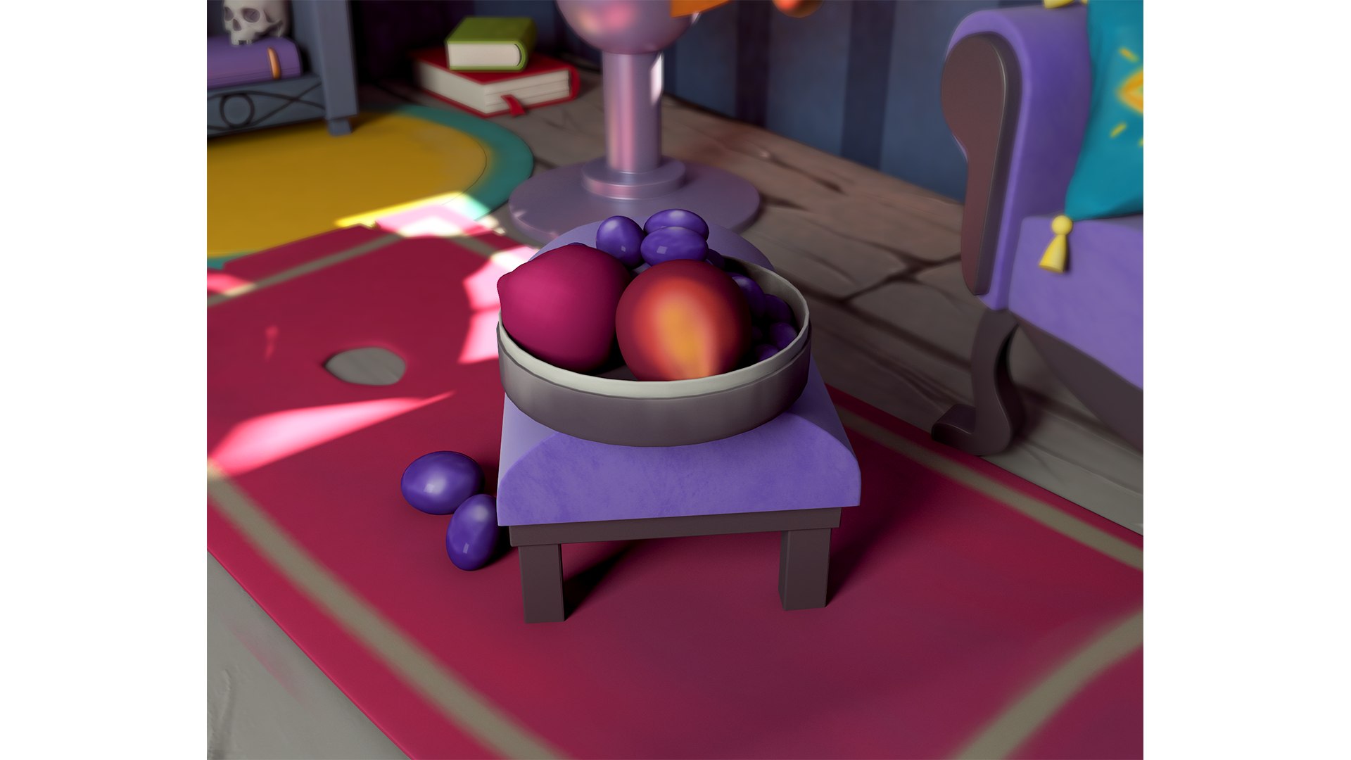 3d stylized room 3D model - TurboSquid 1807264