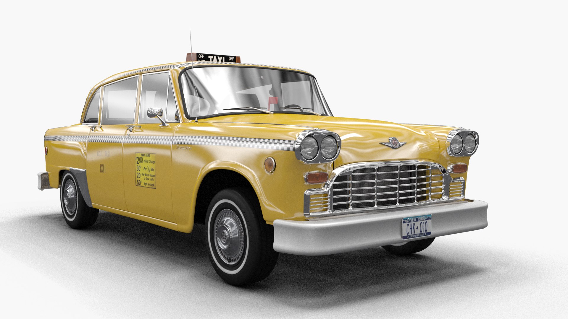 3D Checker Marathon model - TurboSquid 1863917