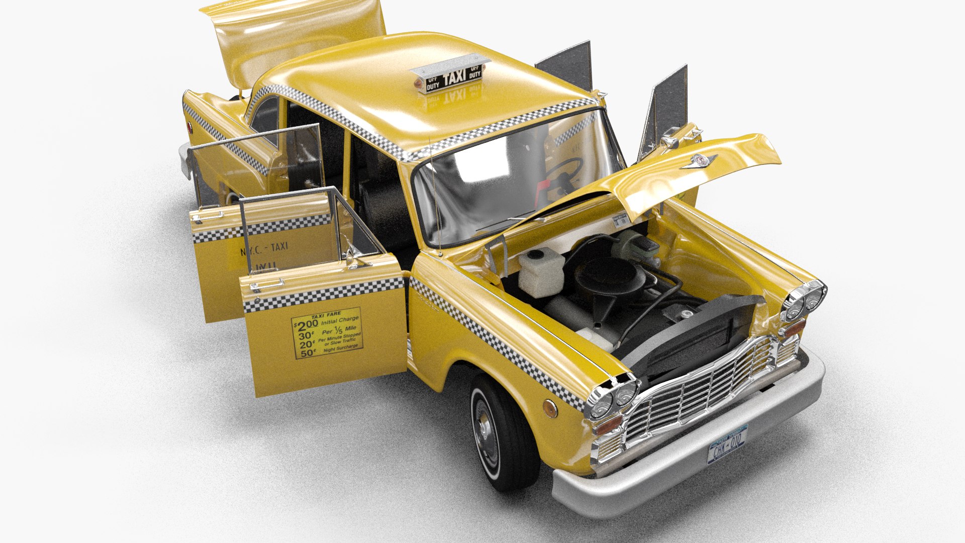 3D Checker Marathon Model - TurboSquid 1863917