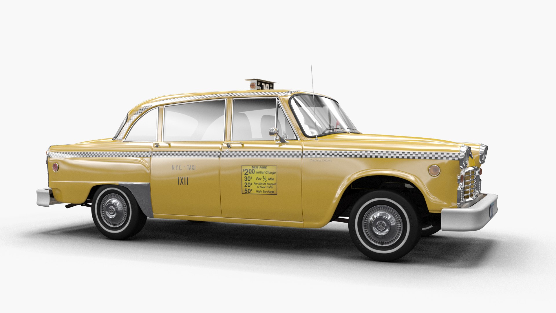 3D Checker Marathon model - TurboSquid 1863917