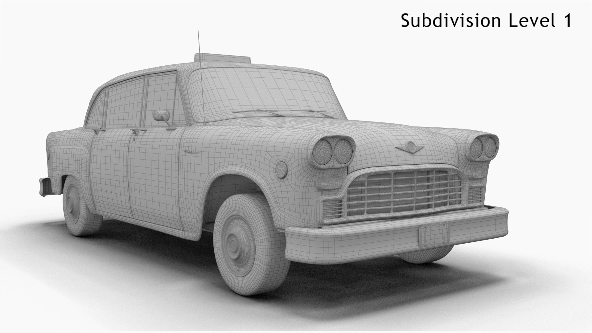 3D Checker Marathon model - TurboSquid 1863917