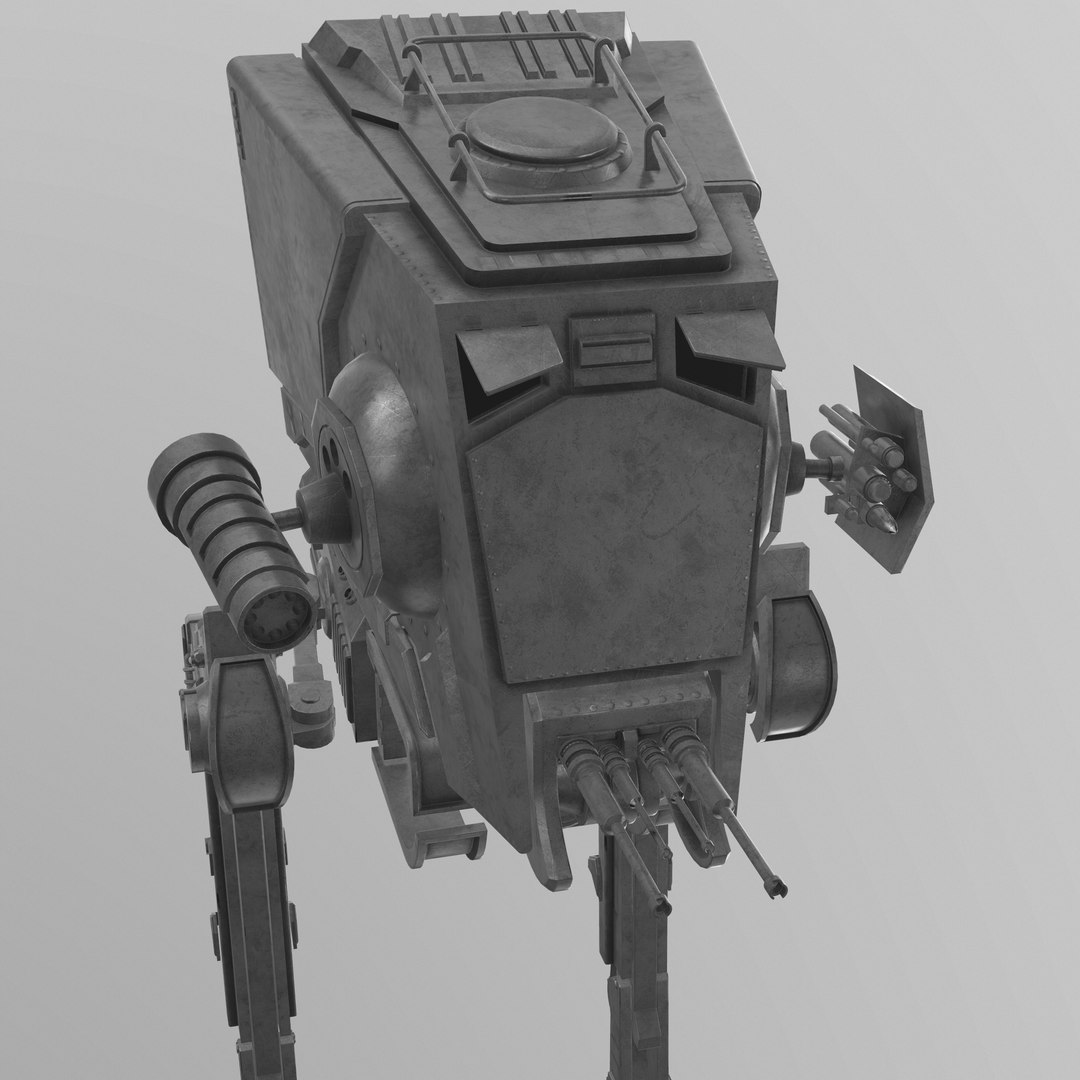 3D At-st Walker Star Wars - TurboSquid 1270159