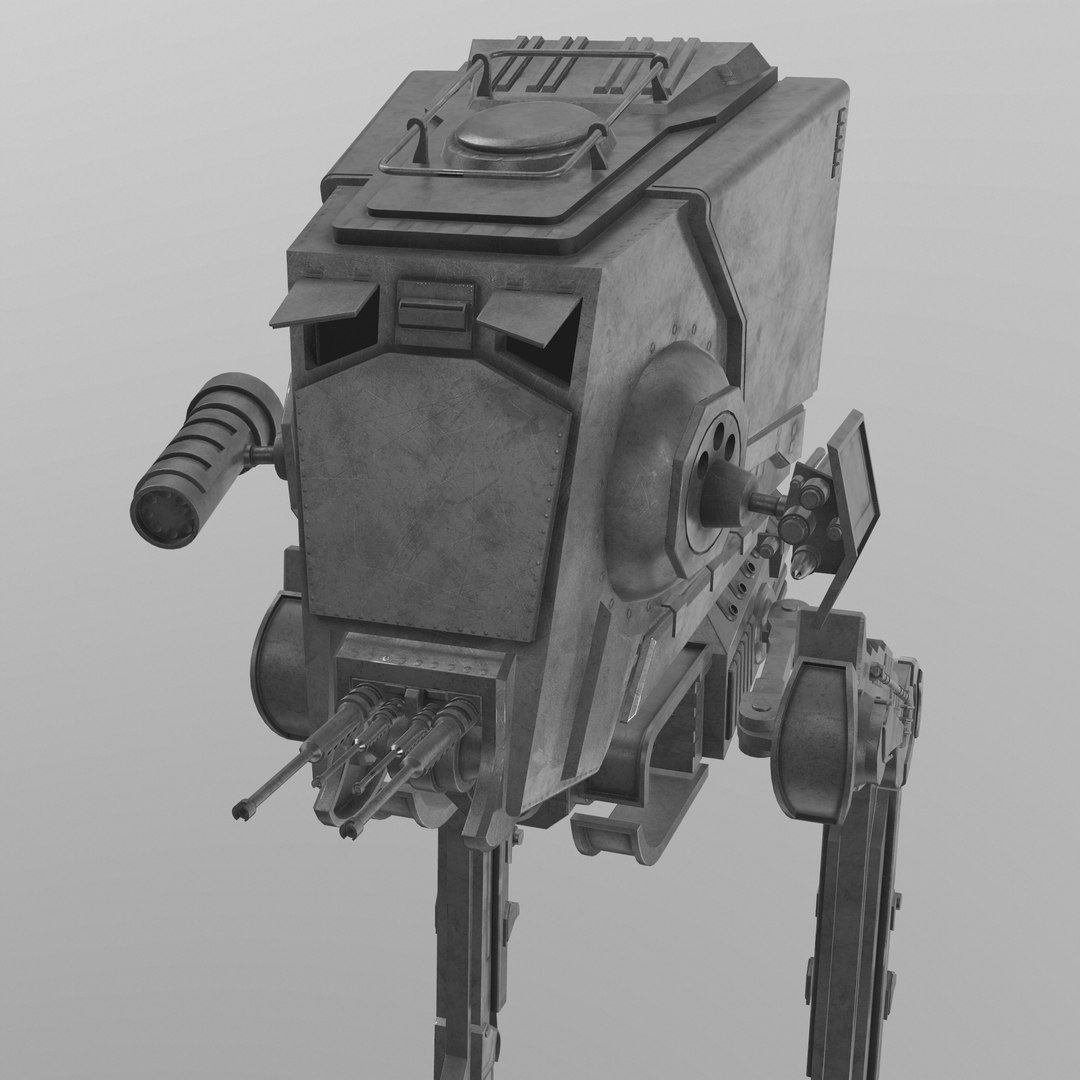 3D At-st Walker Star Wars - TurboSquid 1270159