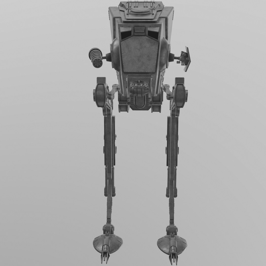 3D At-st Walker Star Wars - TurboSquid 1270159