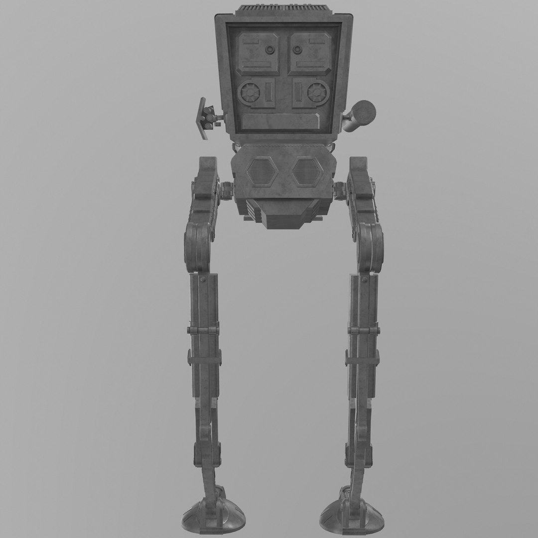 3D At-st Walker Star Wars - TurboSquid 1270159