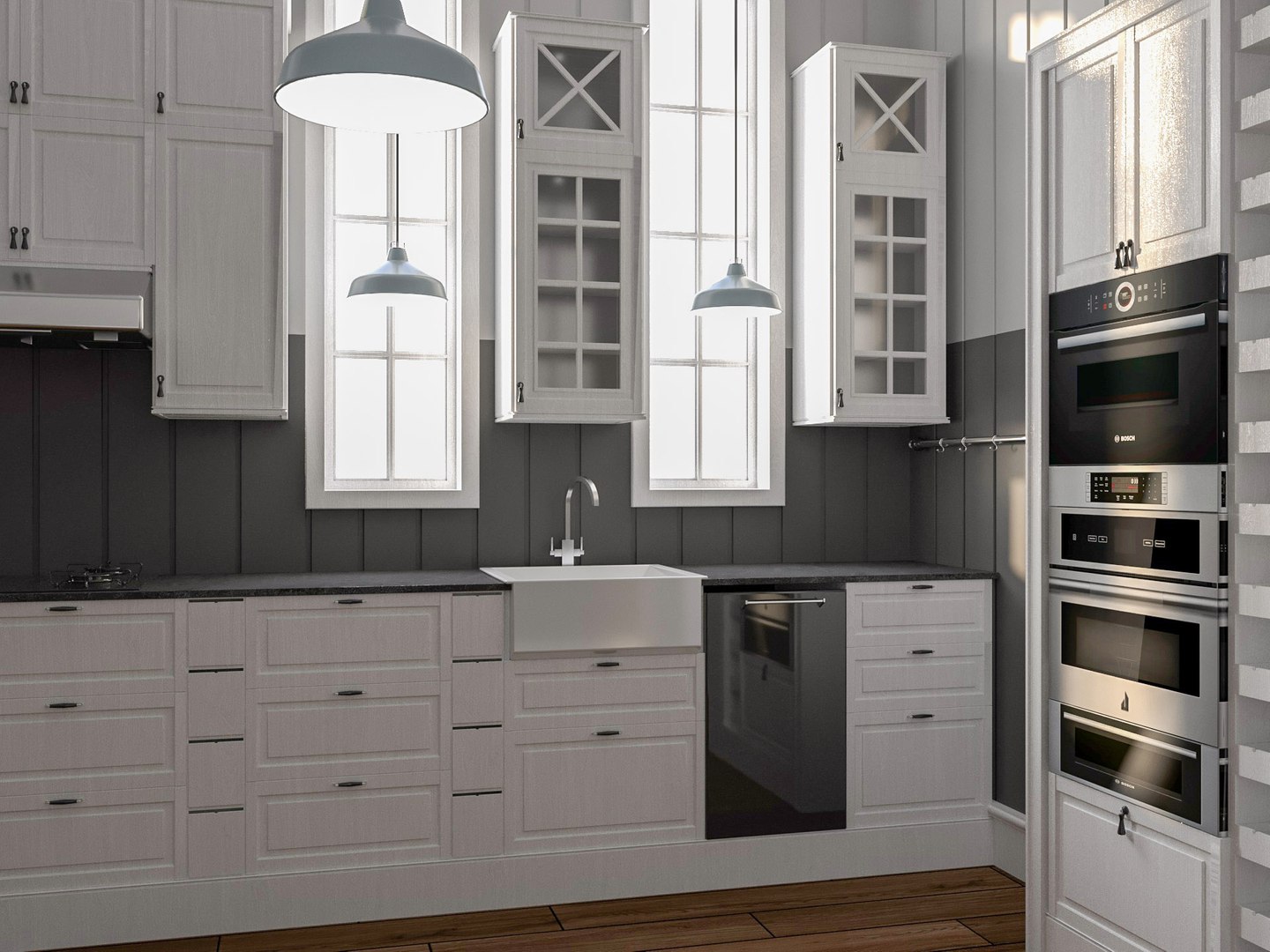 3D ikea sektion bodbyn kitchen - TurboSquid 2130038