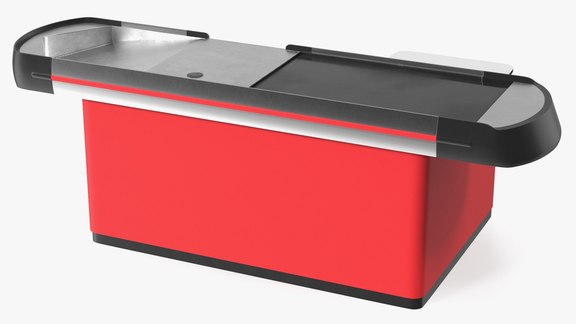 Ergonomic Small Retail Checkout Counter Red Rigged 3D - TurboSquid 2183371