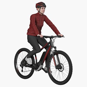 Rigged Bicycle Rider 3D Models For Download | TurboSquid