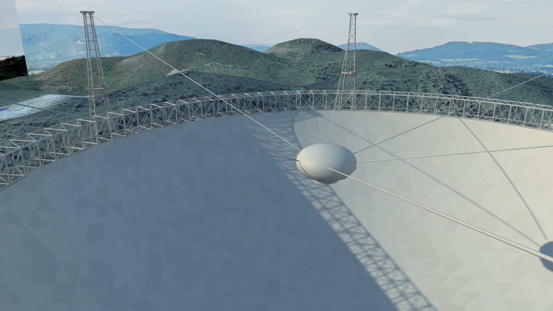 3D FAST Tianyan Chinese Telescope - TurboSquid 2451573