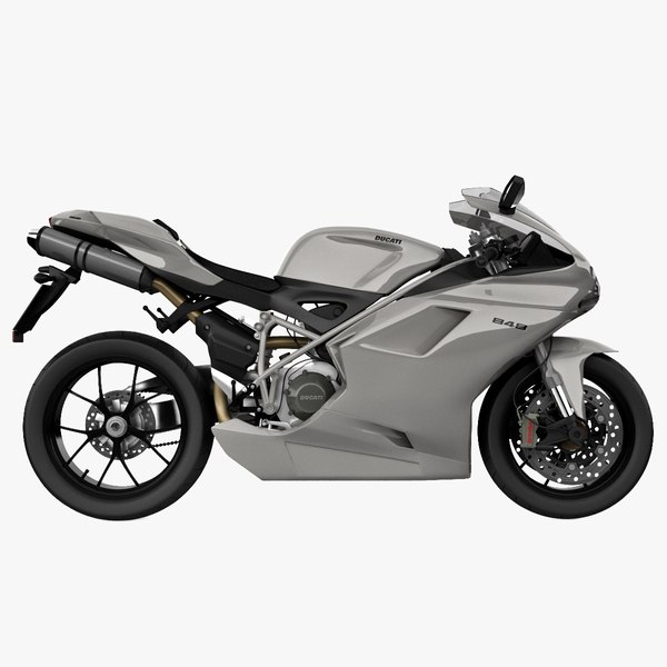 ducati 848 2009 3d 3ds