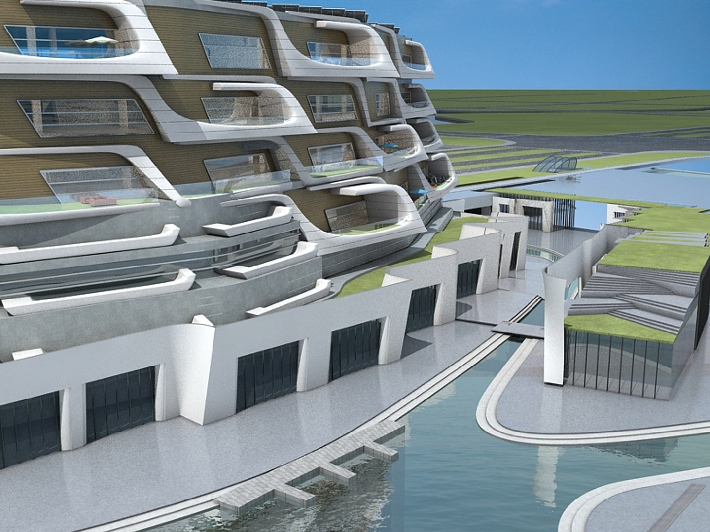 3D Cityscape 1 - TurboSquid 2074988