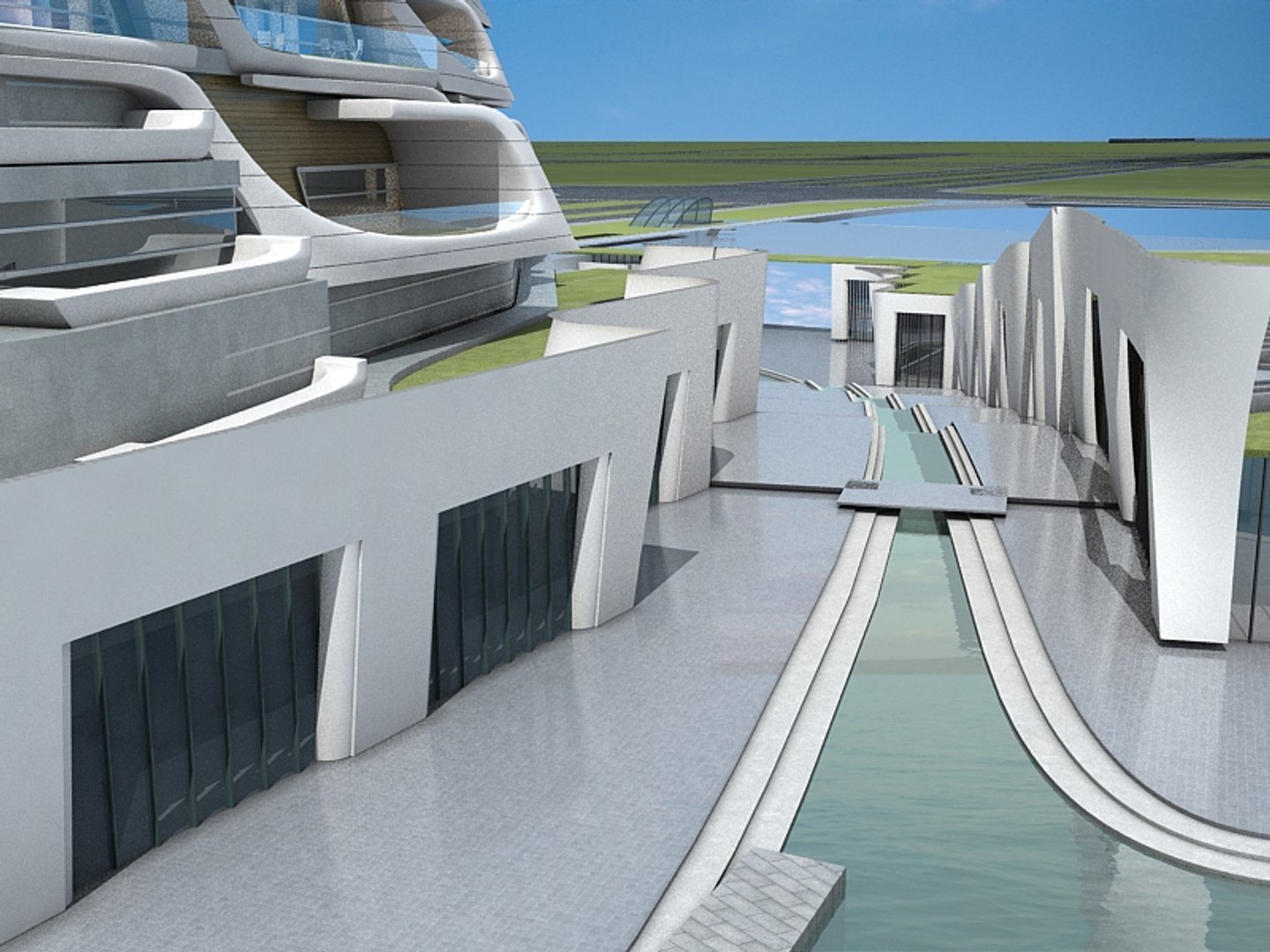 3D Cityscape 1 - TurboSquid 2074988