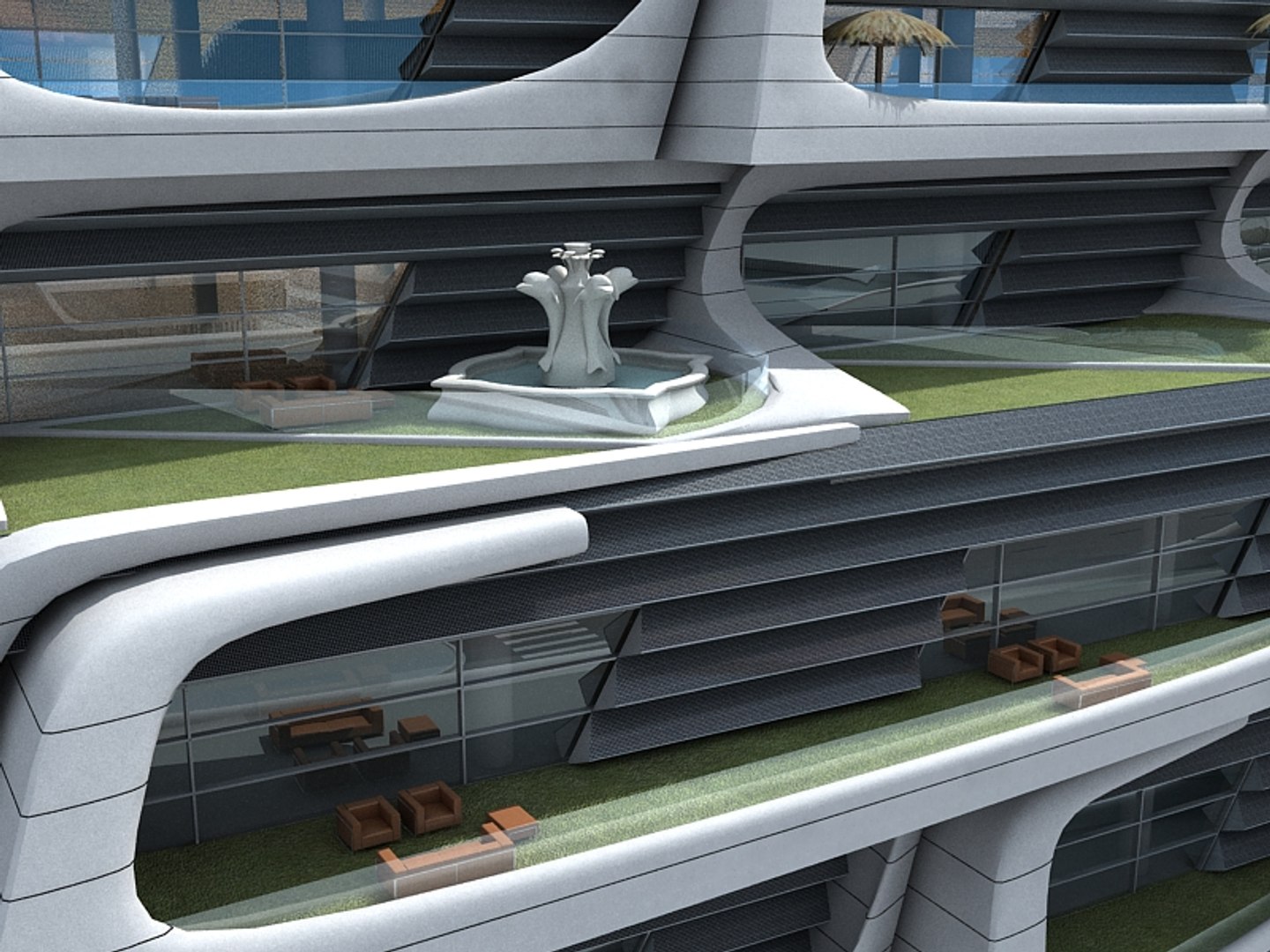 3D Cityscape 1 - TurboSquid 2074988
