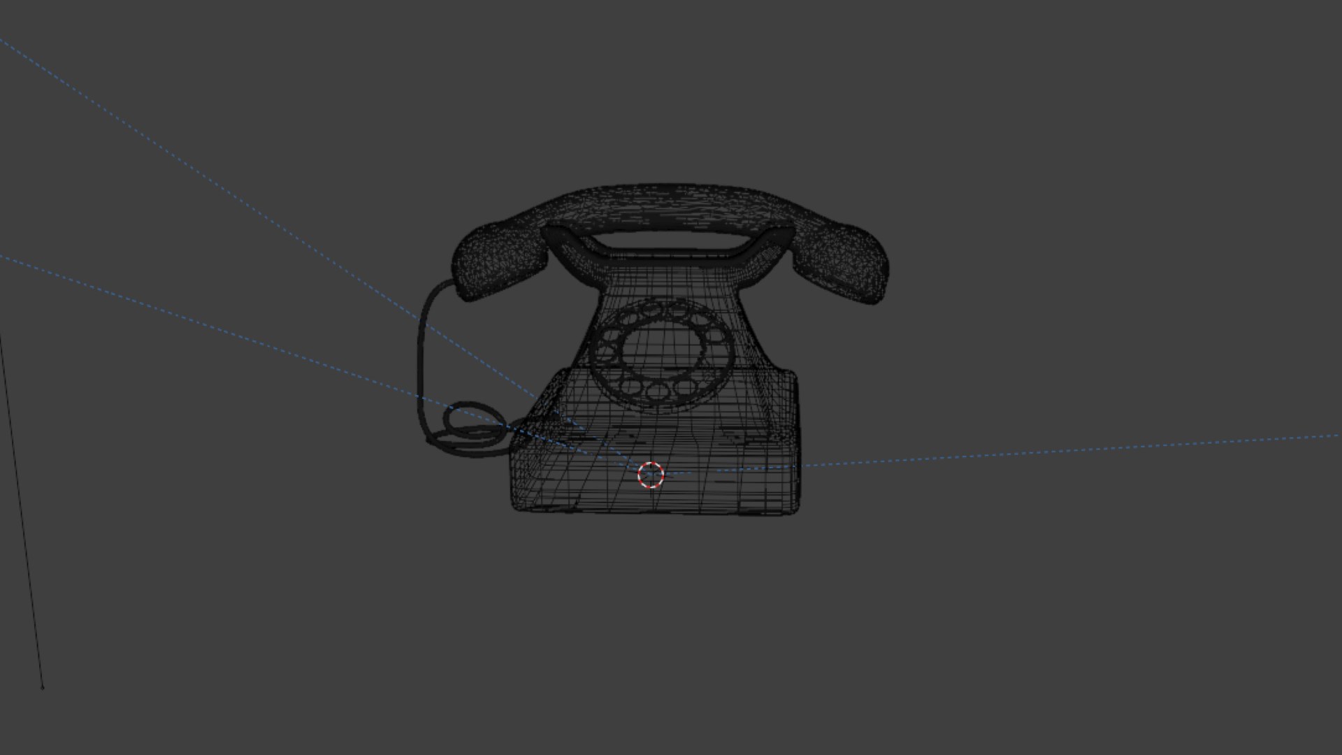 Rotary Phone 3D Model - TurboSquid 2211266