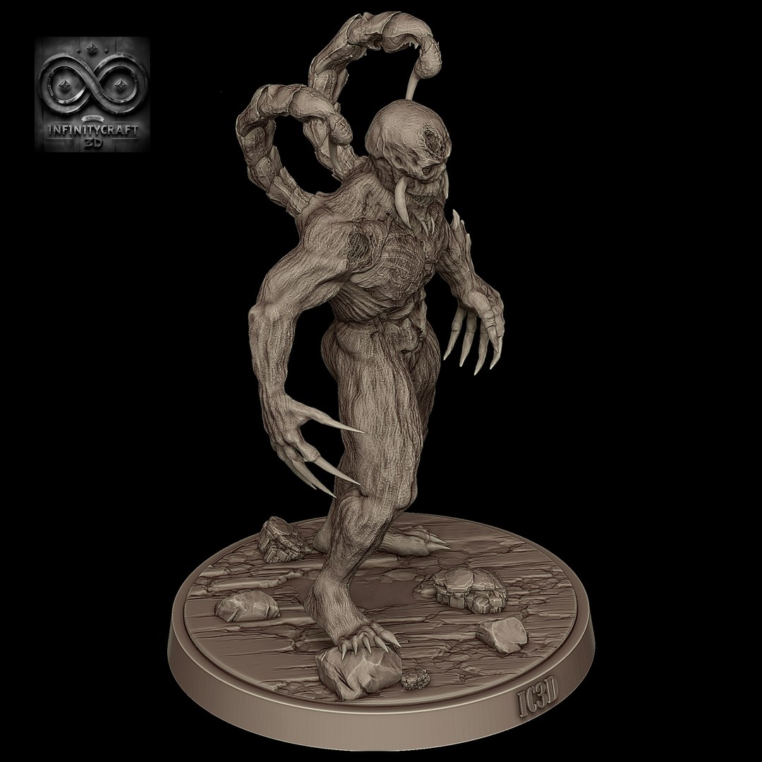Azrothax Figure Demon No1 STL File For 3d Printing - TurboSquid 2384485