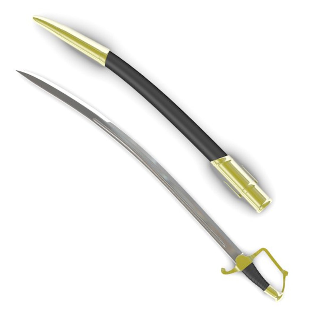 3d Model Sabre Cut Saber