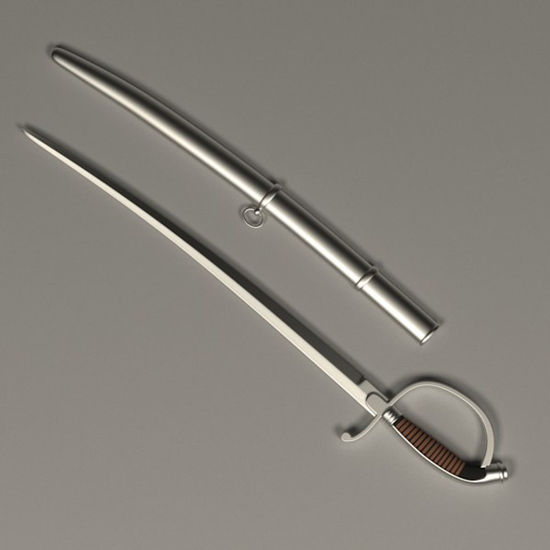 3d Model Sabre Cut Saber