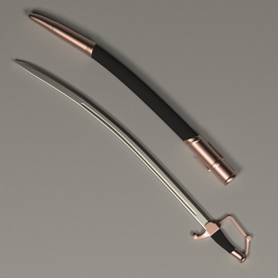 3d Model Sabre Cut Saber