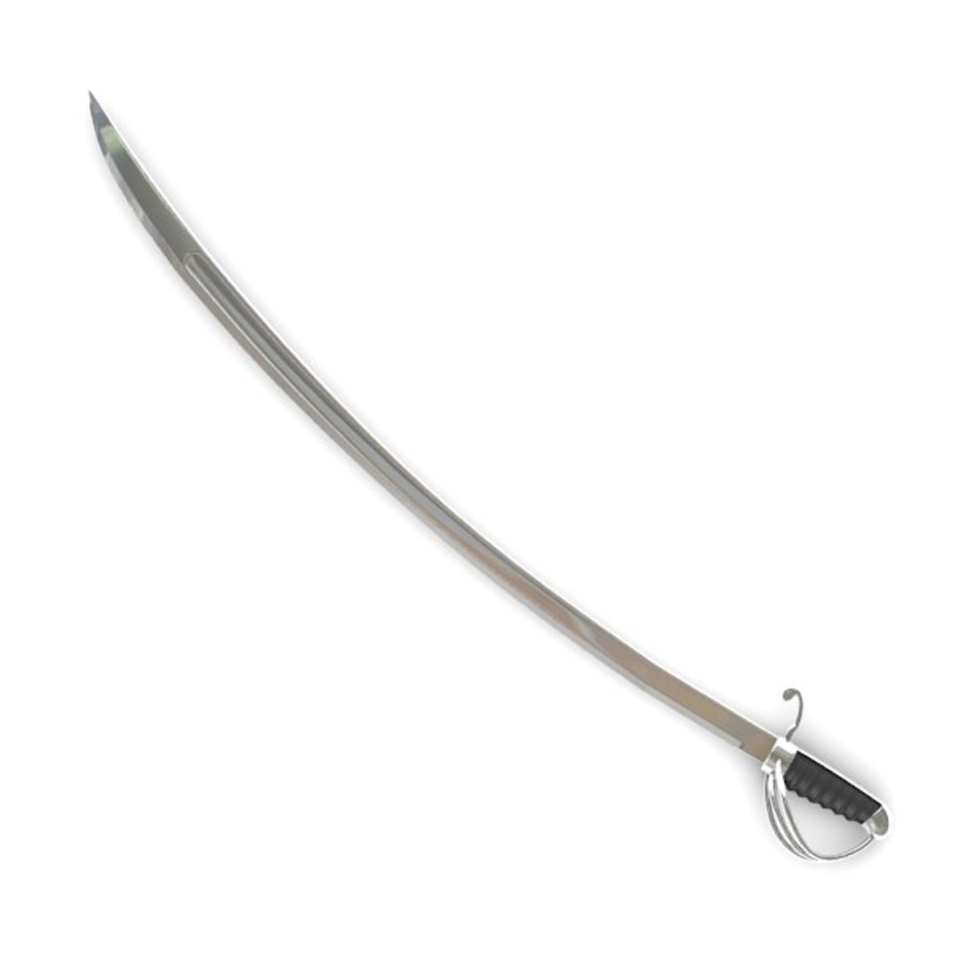 3d Model Sabre Cut Saber