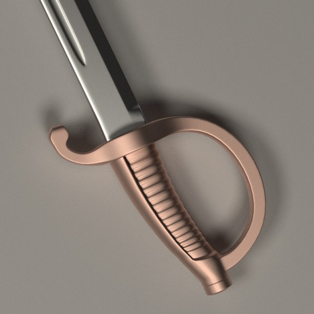 3d Model Sabre Cut Saber