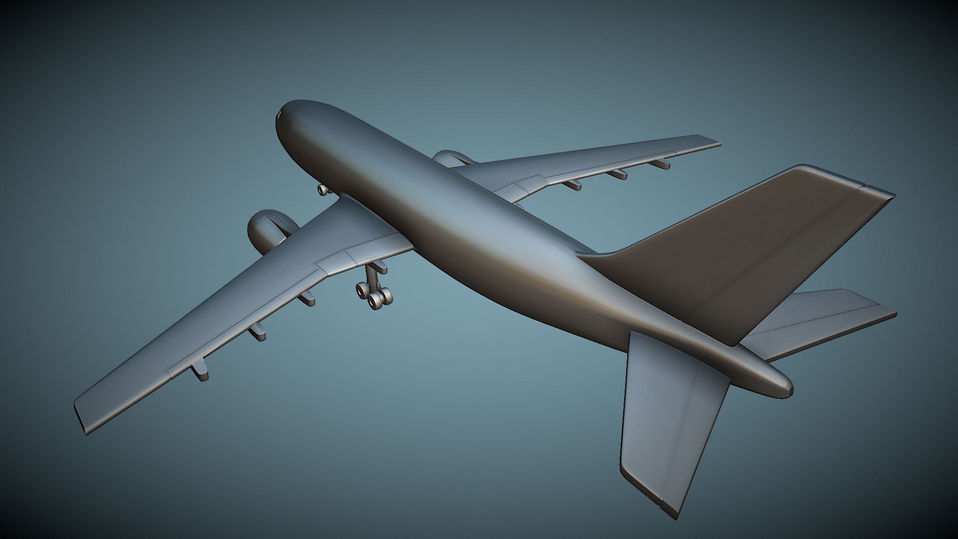 Airbus A310 - 3D Printable Model 3D model - TurboSquid 2108249