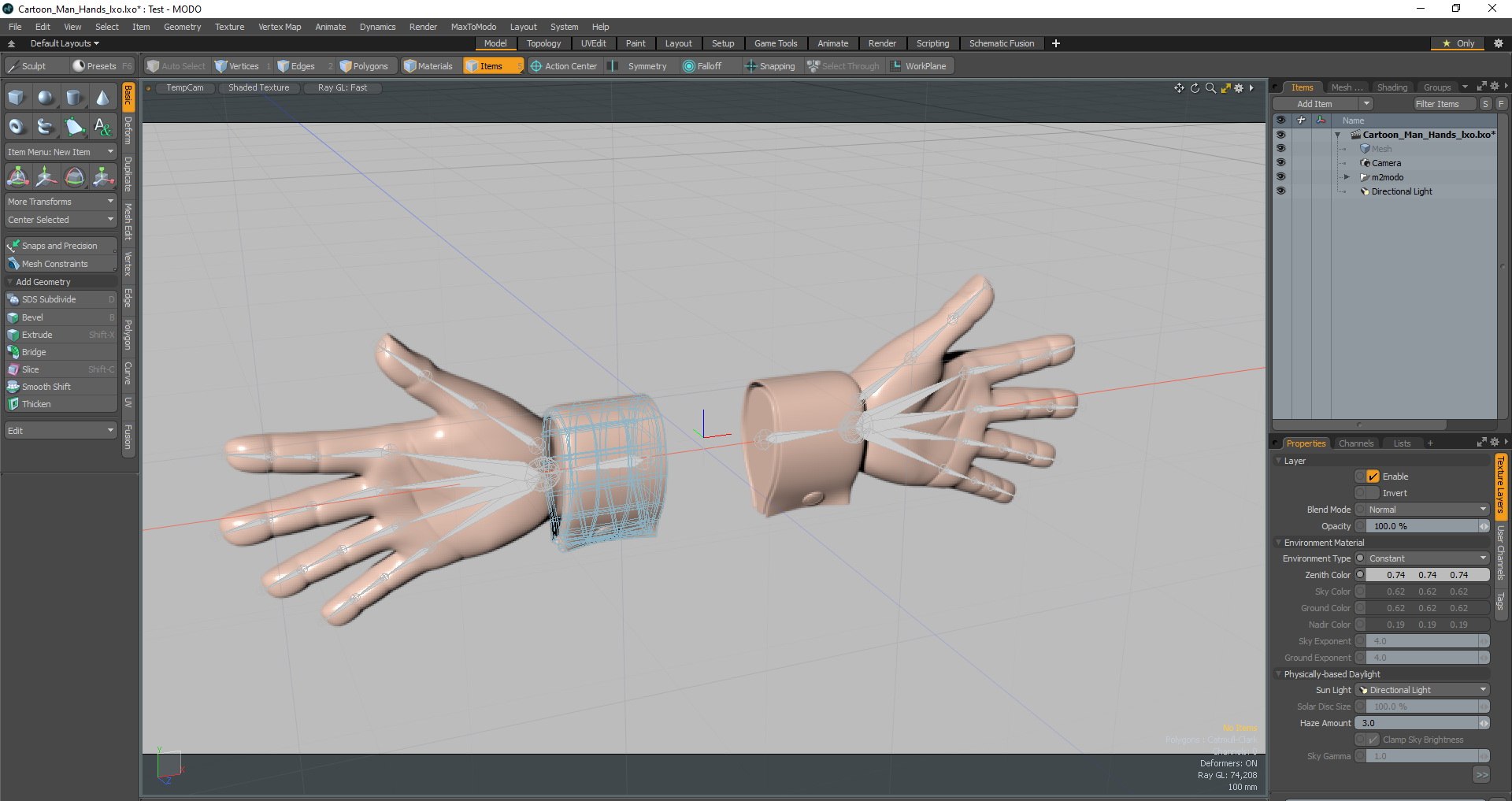 3D cartoon man hands rigged - TurboSquid 1526661