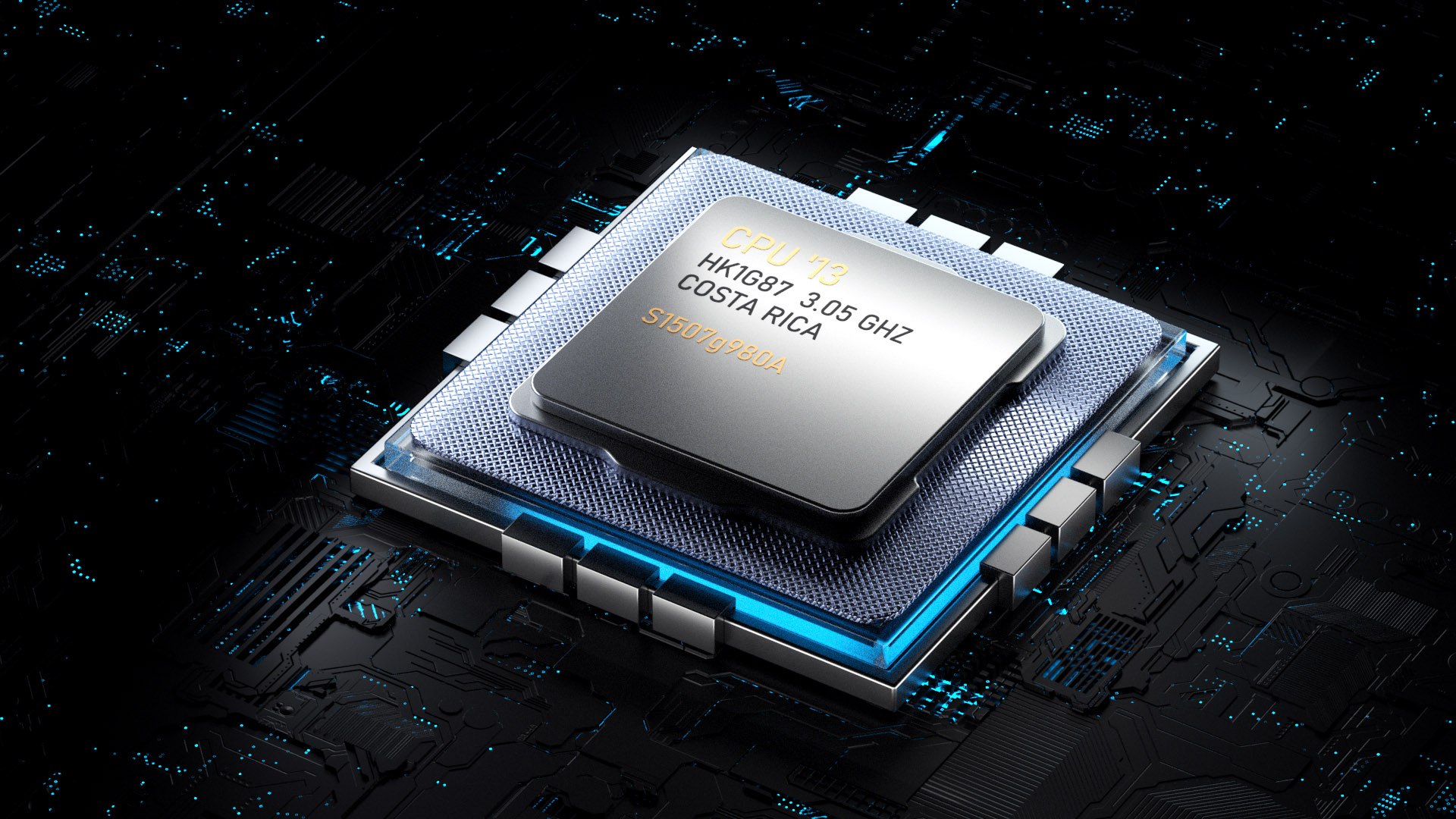 3D C4D Octane CPU Chip Core Capacitance Unreal Circuit Board Model - TurboSquid 2175885