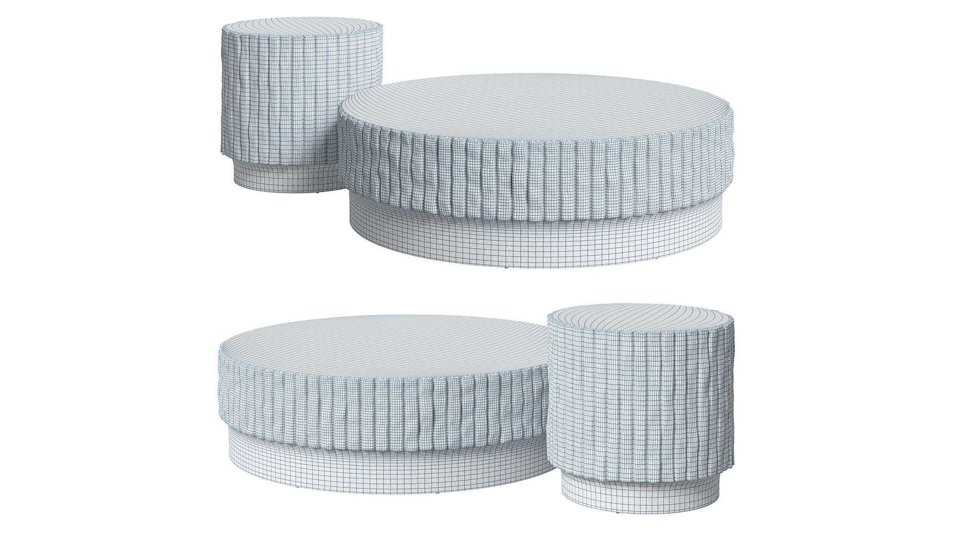 David Shaw Hume Tables 3D Model - TurboSquid 2243420