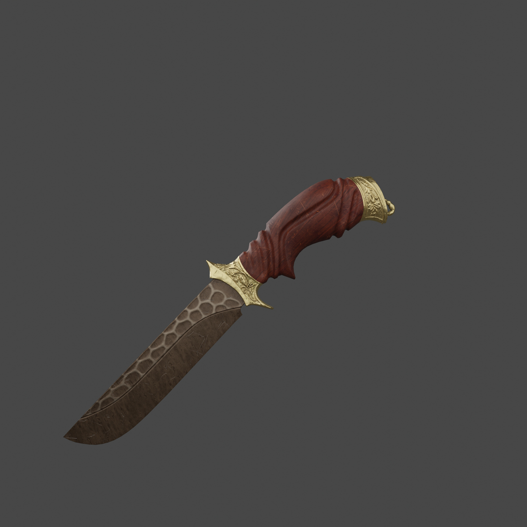 3D Hunter Varyag Knife Model - TurboSquid 2356492