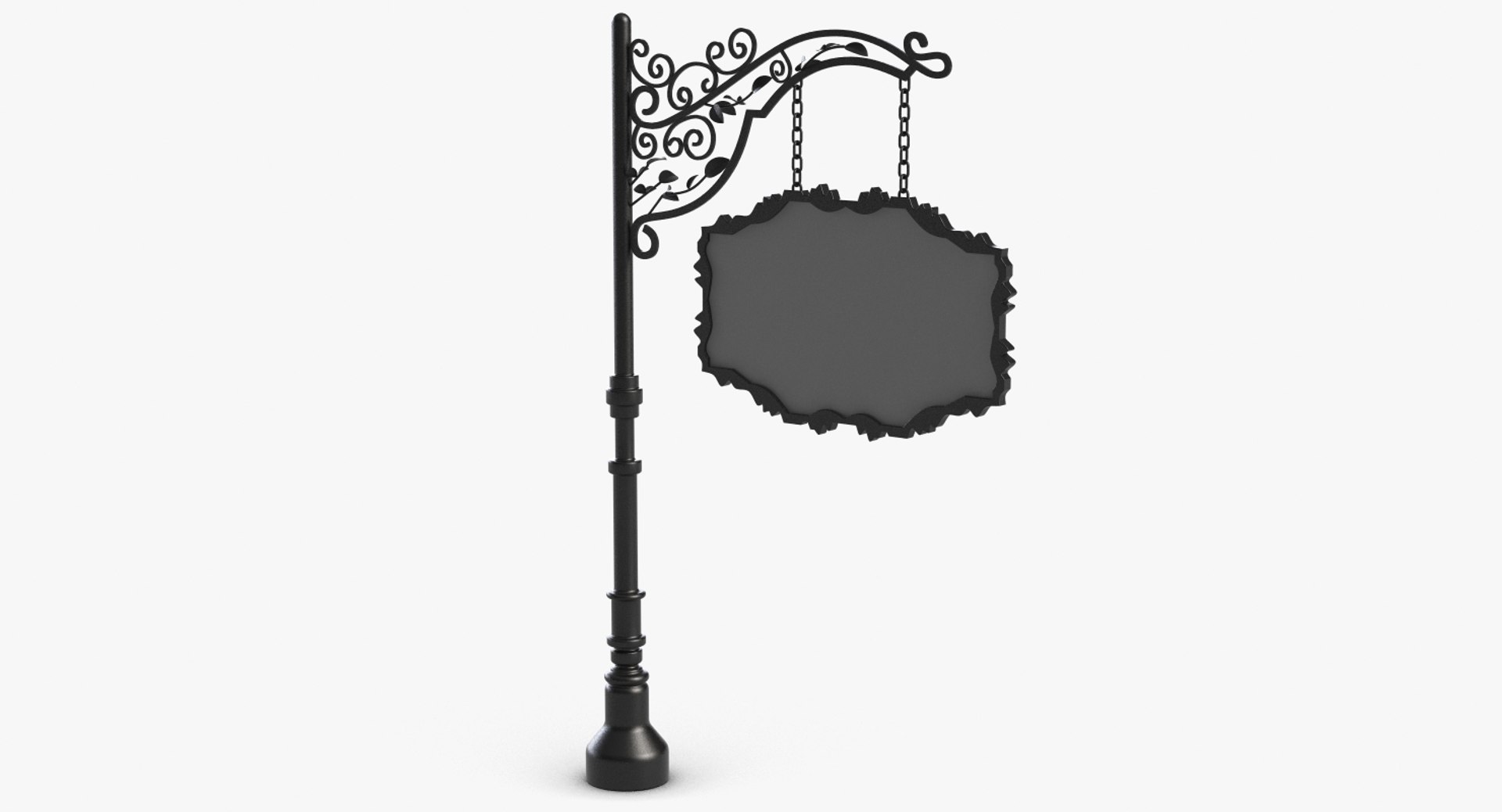 Outdoor Sign 3D Model - TurboSquid 1167856